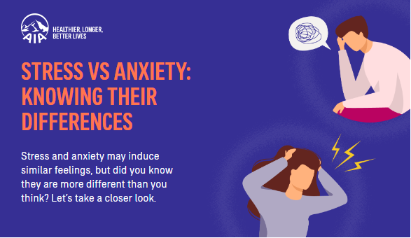 STRESS VS ANXIETY: KNOWING THEIR DIFFERENCES | Abacus Wealth Planning